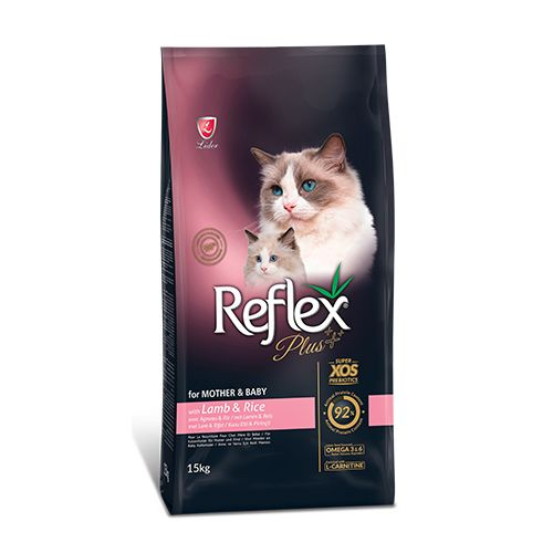 Reflex Plus Mother & Baby Lamb & Rice / Сухой корм Рефлекс Плюс для Котят, беременных и кормящих ...