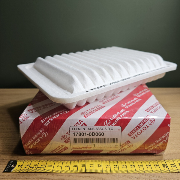 Фильтр воздушный Toyota 178010D060 - купить по выгодным ценам в ...