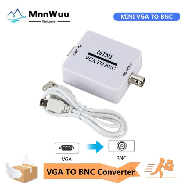 Кабель Видео конвертер BNC в VGA - купить по низкой цене в интернет-магазине OZON (1288028222)