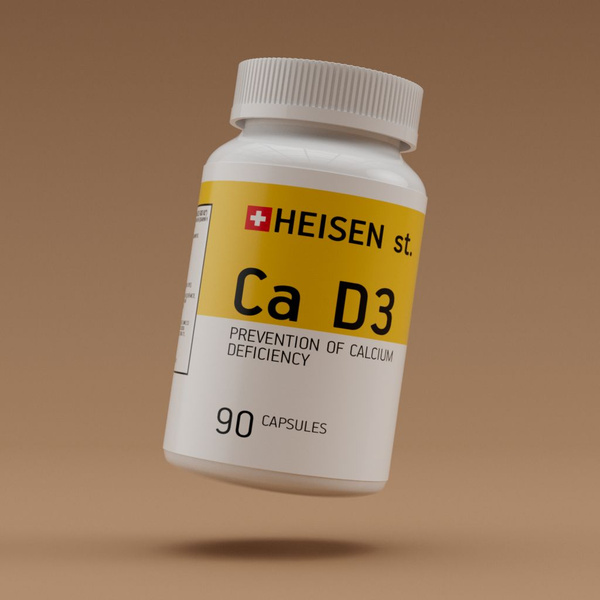 Добавка к пище "Кальций + Витамин Д3 600 МЕ" ("Calcium + Vitamin D3 600 ...