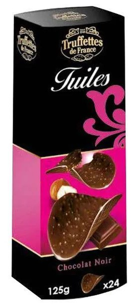 Чипсы Chocmod Truffettes de France Fantaisie Crispy Dark Chocolate из ...