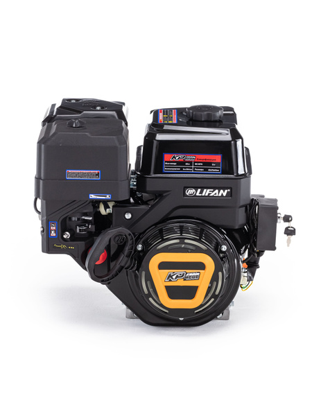Двигатель бензиновый LIFAN KP420E 11А(190F-TD 11А)( d горизонтального вала 25 мм, 17 л.с., V ...