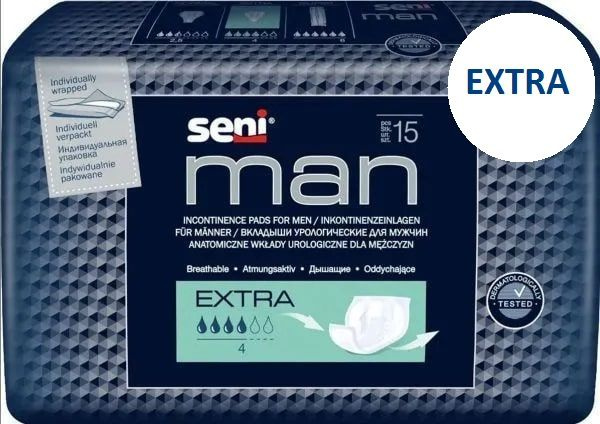 Вкладыши урологические для мужчин SENI MAN Extra № 15 - купить с ...