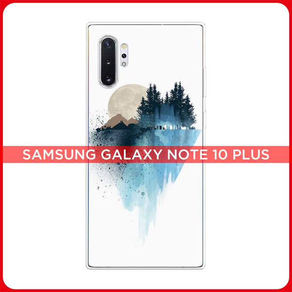 Силиконовый чехол на Samsung Galaxy Note 10 Plus / Самсунг Ноте 10 Плюс ...