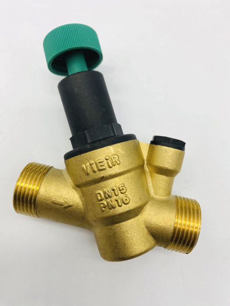 Редуктор снижения давления под манометр 3/4"х1/2'' ViEiR купить на OZON по низкой цене (1320336802)