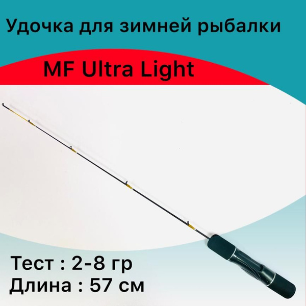 Удочка зимняя MF Ultra Light 2-8 гр / зимняя удочка для блеснения ...