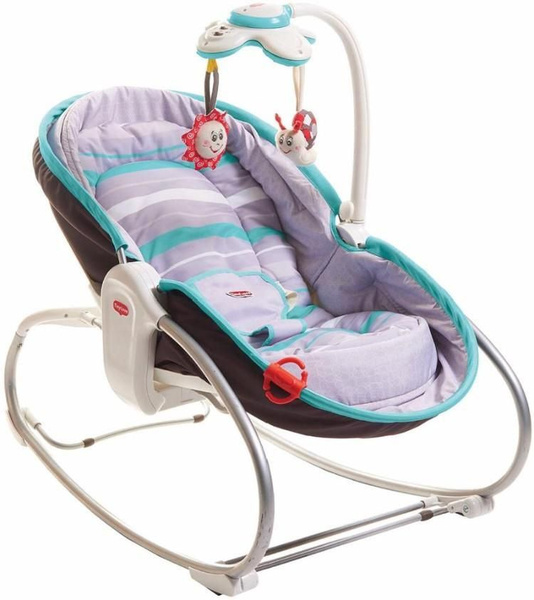 Шезлонг TINY LOVE 0902-2 бирюзовый купить на OZON по низкой цене (1308387354)