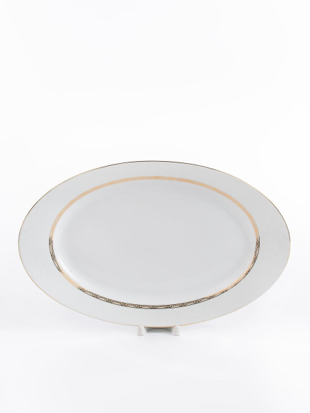 Тарелка Zarin Iran Porcelain Industries Со., Фарфор, диаметр 38 см ...