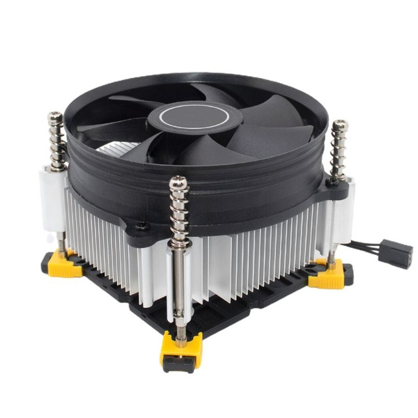 МИНИ-кулер для процессора Вентилятор-радиатор 9 см бесшумный LGA 115X ...