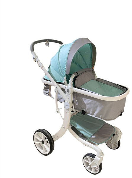 Коляска универсальная 2 в 1 AIMILE 608, бирюзовый - купить с доставкой ...