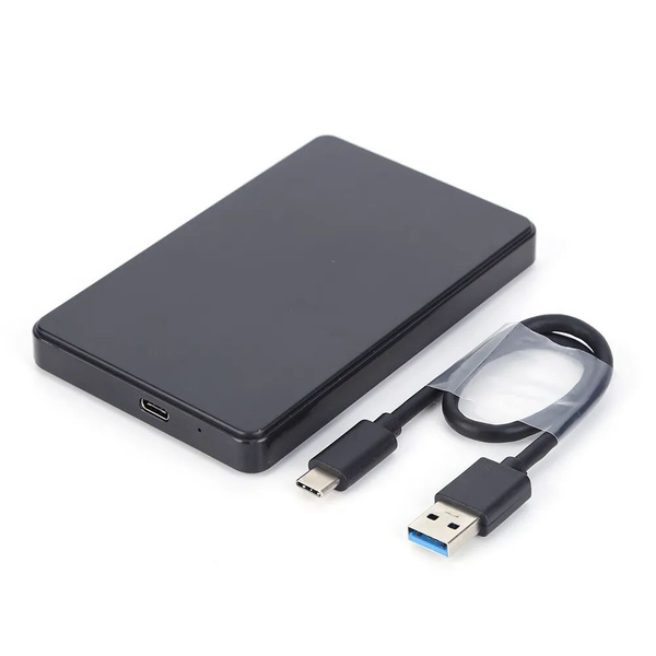 Внешний корпус для жесткого диска или ssd размер 2.5 Type C кабель в ...