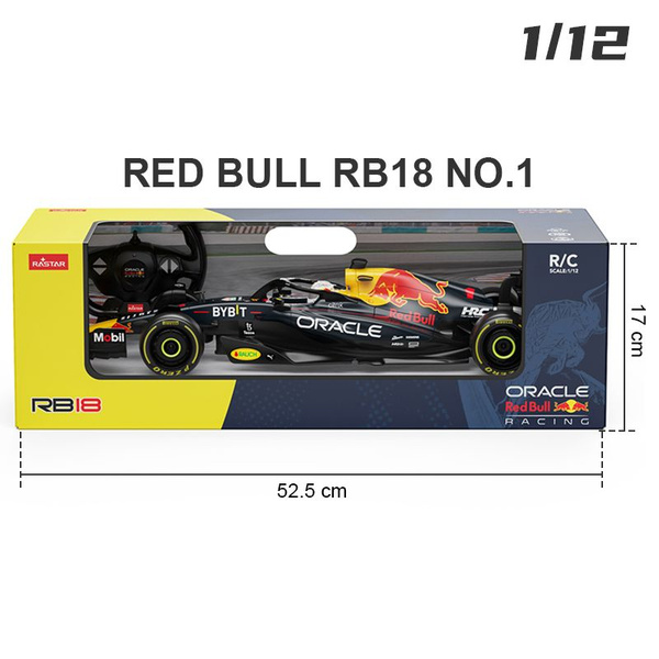 Управляемая модель автомобиля RC Car 1:12 F1 Red Bull RB18 #1 Max ...