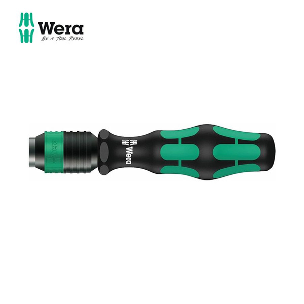 WERA 813 R Держатель бит, Ручка отвертки Rapidaptor с быстрозажимным патроном, Держатель бит ...