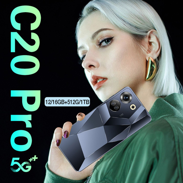 Смартфон C20 Pro 4G 7,3 1дюйма,смартфоны телефоны1 - купить по выгодной ...