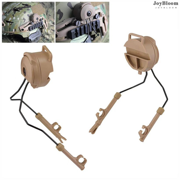 крепление для наушников на шлем военного тактического Fast Helmet