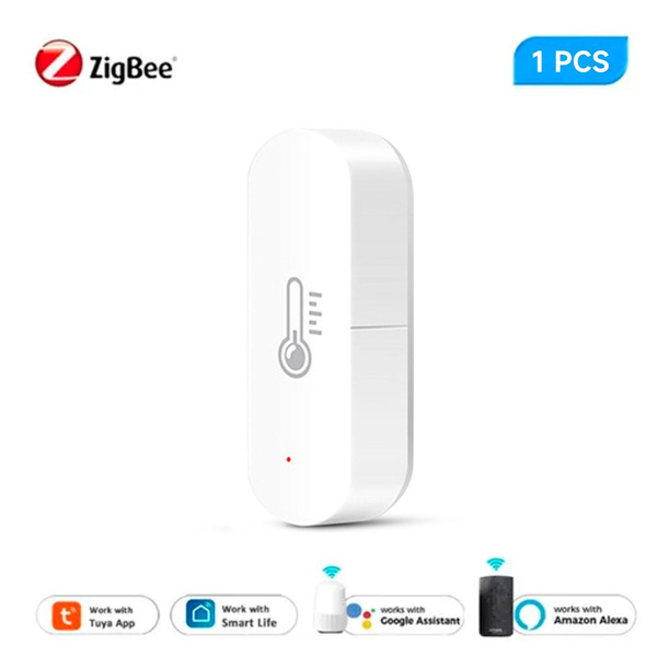 Умный Zigbee датчик температуры и влажности Tuya (без дисплея) - купить с доставкой по выгодным ...