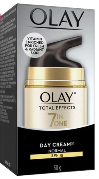 Olay Крем Ночной увлажняющий"Total Effects 7в1", для смуглой кожи, 50 ...