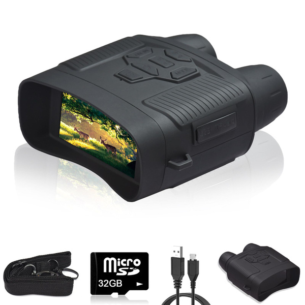 Очки ночного видения Инфракрасный бинокль ночного видения 4K с картой ...