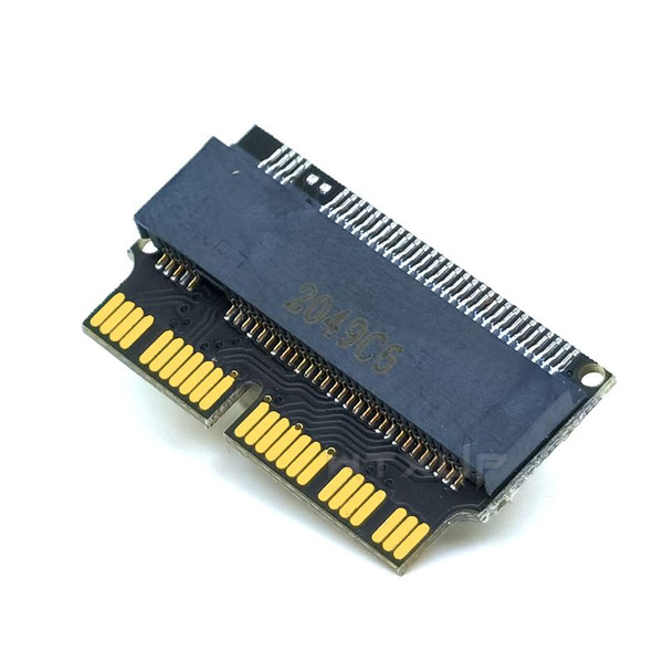 Переходник c SSD M.2 NVMe PCI-E на SSD для Apple разъема 12+16 pin 2013 ...