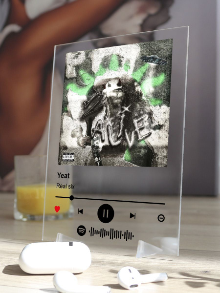 Характеристики Spotify постер Yeat - Real six подробное описание товара ...