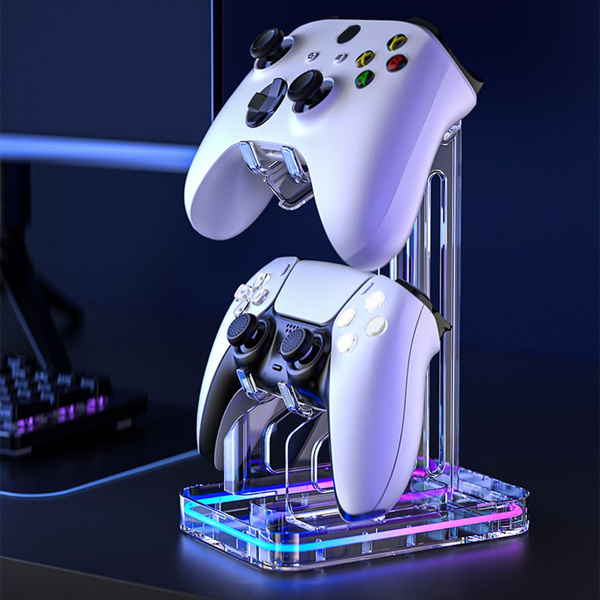 RGB GamePad Rack Stand Antist Scratch Desk Mount Mount Game Controller ...