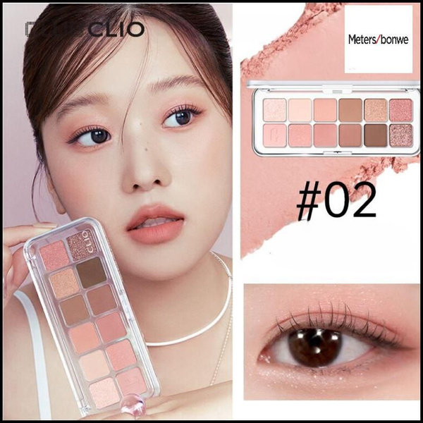 CLIO, палетка теней для век 12 цветов тон 02 Rose Connect - купить с ...