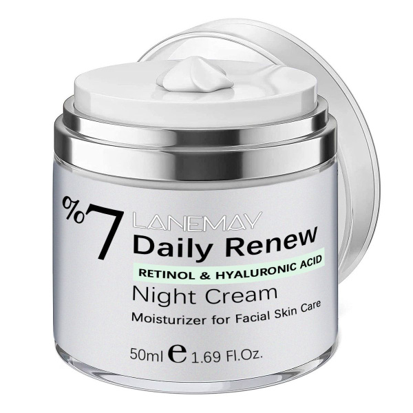 No7 Night Cream-Ночной увлажняющий крем для лица, гиалуроновая кислота ...