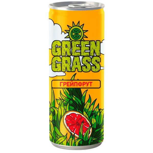Напиток безалкогольный сильногазированный Green Grass 330 мл 12 шт ж