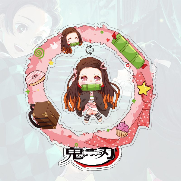 Акриловые украшения Kamado Yaiba Nezuko из аниме Kimetsu, сопутствующие ...
