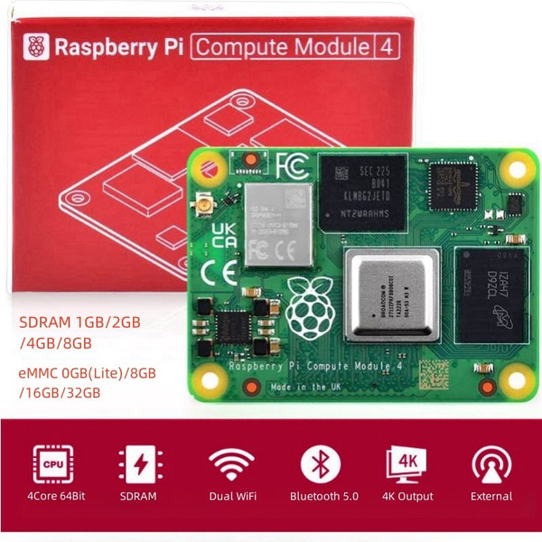 Микрокомпьютер Raspberry Pi Computer Module 4 - купить по низким ценам ...