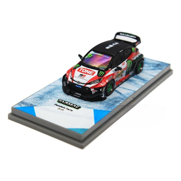 Машинка Tarmac Works TW 1/64 Toyota Rocket Rabbit Yaris 87 Pandem Die ...