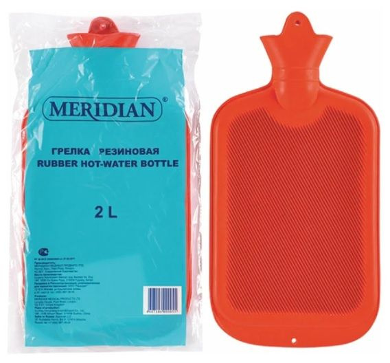 MERIDIAN Грелка резиновая, многоразовая 2 л - купить с доставкой по ...