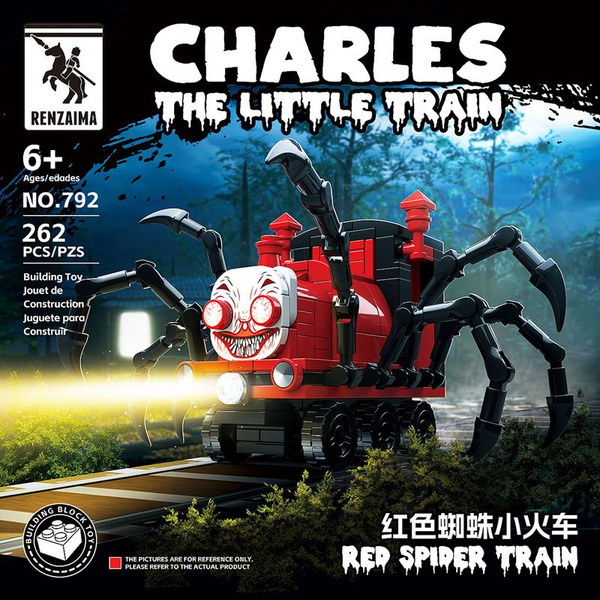 Конструктор Choo-Choo Charles red spider train Horror Game DIY - купить ...
