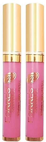 Farres cosmetics Блеск для губ Мерцающий, № 7009-C, 2 шт - купить с ...
