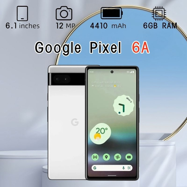 Смартфон Google Pixel 6a 128 ГБ 6 ГБ Белый OLED/AMOLED 1 SIM купить c ...