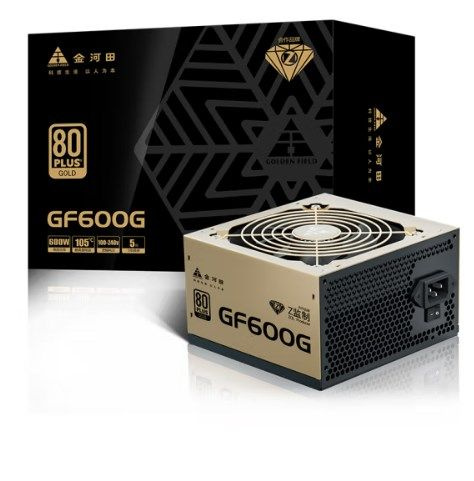 Golden field Блок питания компьютера GF-G, 600 Вт (GF600G) - купить с доставкой по выгодным ...