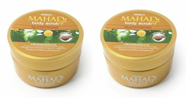 Mistine Скраб для тела Mahad Осветляющий, 200 г, 2 шт - купить с доставкой по выгодным ценам в ...
