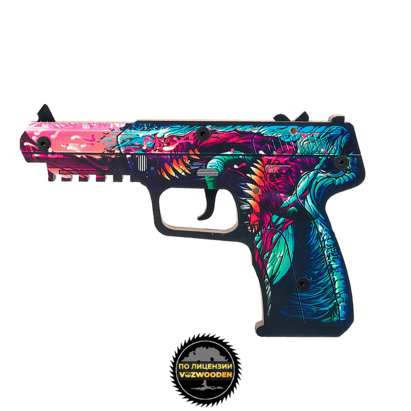 Характеристики Деревянный пистолет Файв Севен (FN Five-seveN) V 1.6 ...