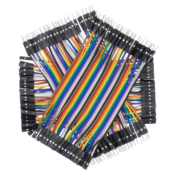 Провода перемычки Dupont 3 вида по 40 шт мама мама папа папа папа мама для Arduino Stm32