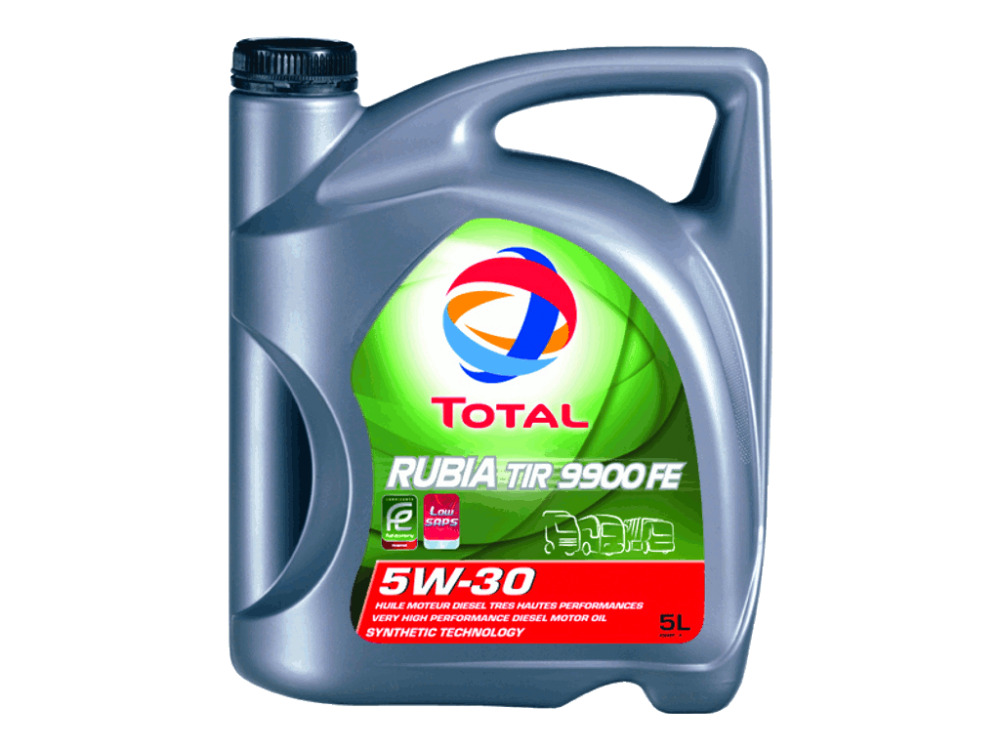 Моторное масло Total RUBIA TIR 9900 FE 5W-30 Синтетическое 5 л - купить ...