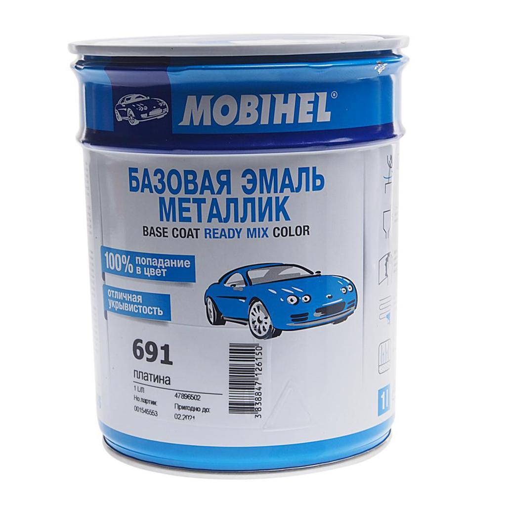 Краска платина металлик 1л Helios MOBIHEL - Mobihel арт. 691 MOBIHEL ...