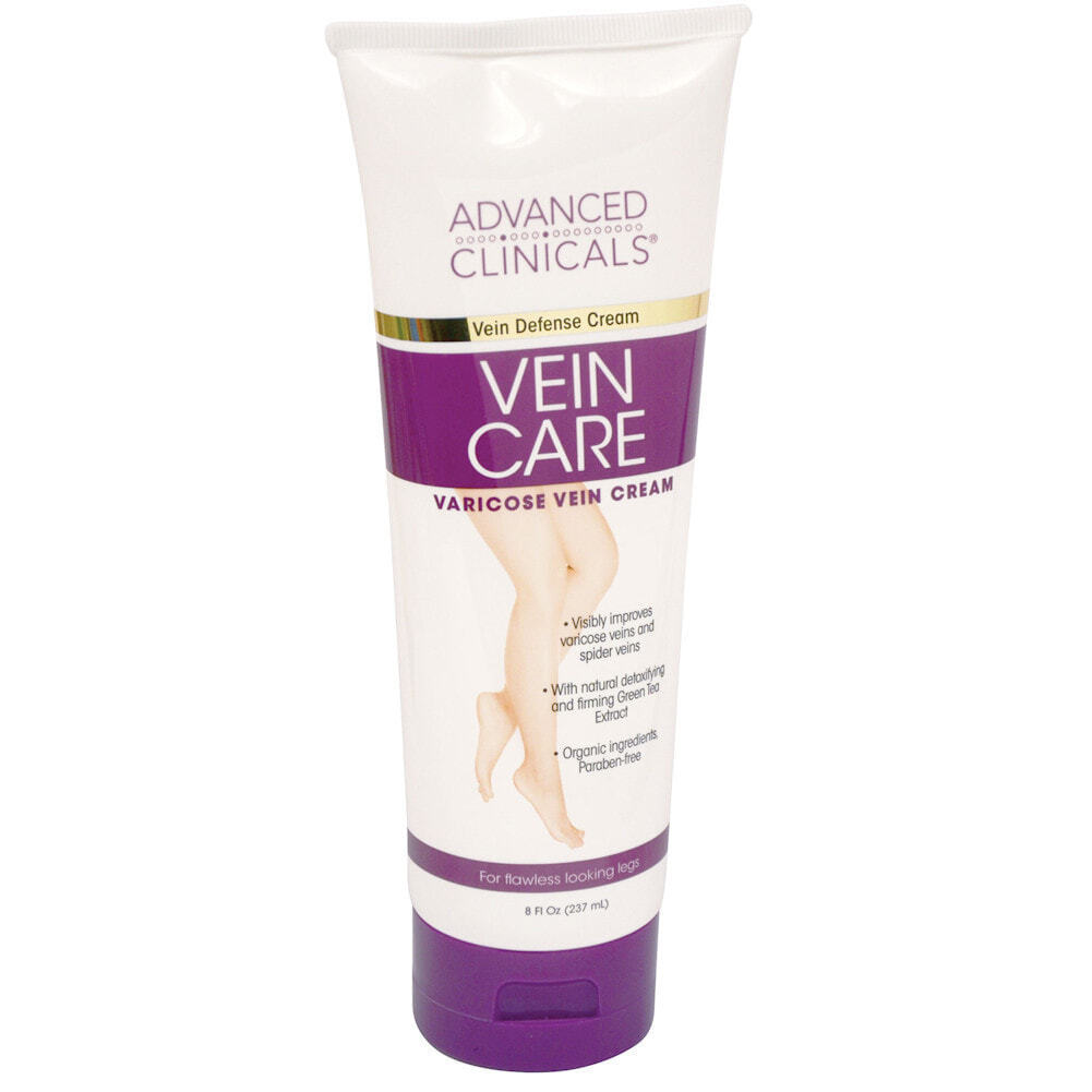Характеристики Advanced Clinicals Vein Care Varicose Vein Cream. Eliminate Varicose Veins and ...