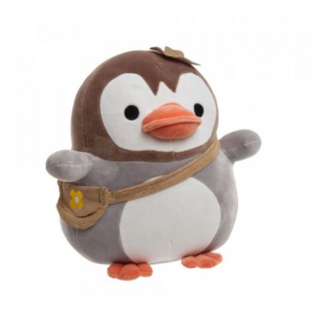 Мягкая игрушка "Пингвин-ковбой" 35 см серый, MUSADIK TOY — купить в ...