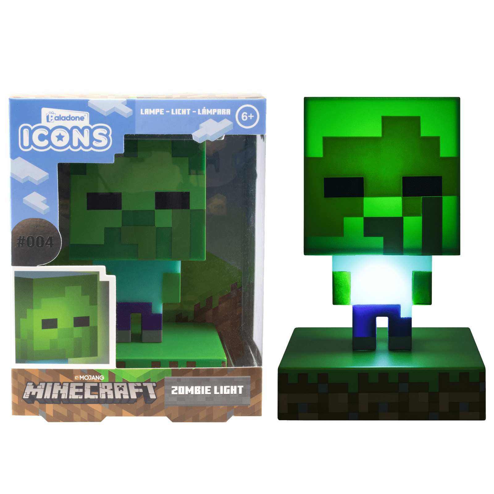 Zombie Icon Light V2 из игры Minecraft — купить в интернет-магазине ...
