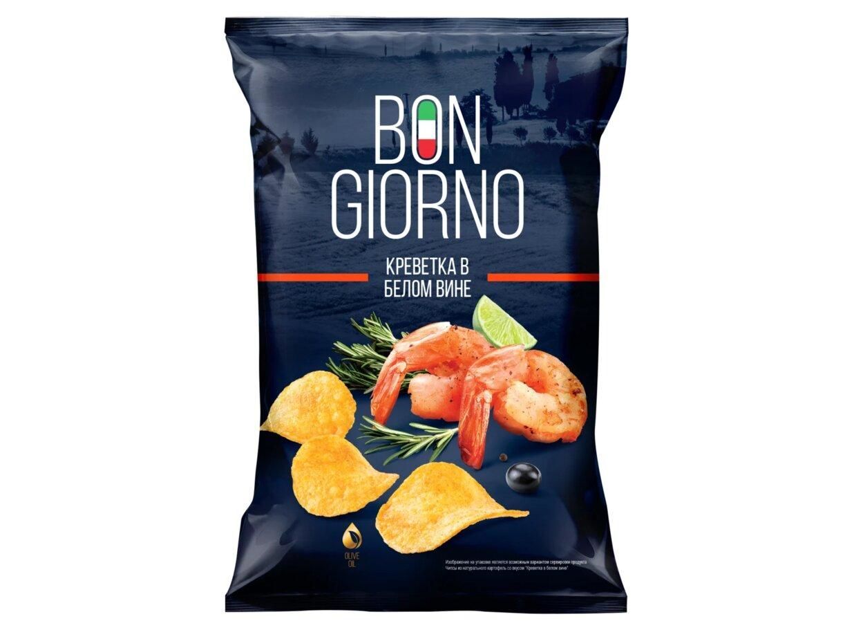 Чипсы BON GIORNO – купить в интернет-магазине OZON по низкой цене