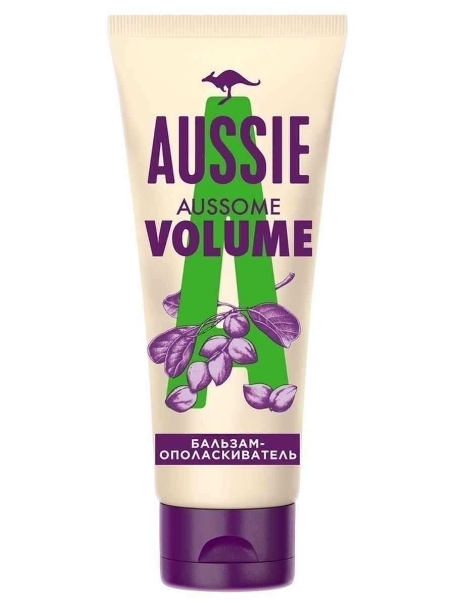 Aussie Бальзам-ополаскиватель для тонких волос Aussome Volume, 200 мл ...