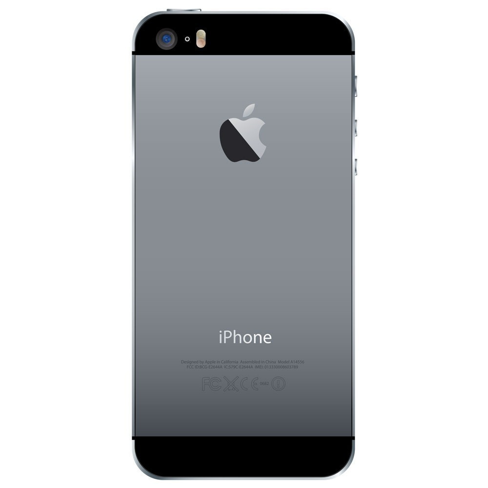 White Iphone 5 Front And Back