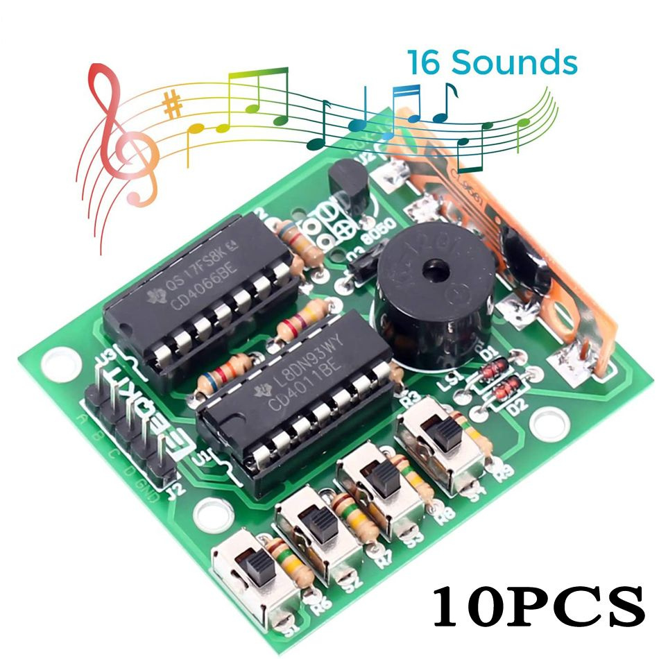 DIY электронный 16 музыкальный звуковой ящик DIY Kit модуль паяльная ...