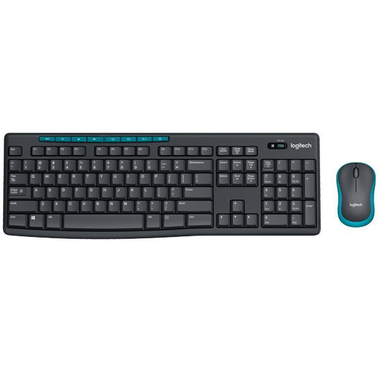 Logitech Комплект клавиатура+мышь MK275 (920008535) — купить в интернет ...