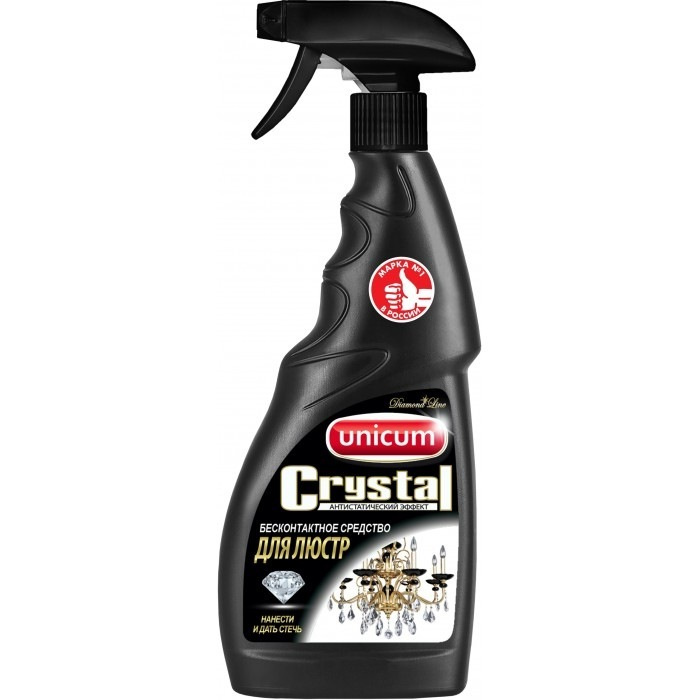 UNICUM Средство для мытья элементов люстр 500 ml (спрей) — купить в ...